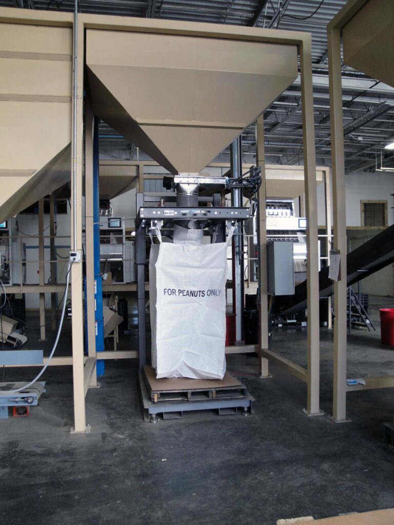 Automated Bulk Bag Filling System Streamlines Peanut Processing - Spiroflow