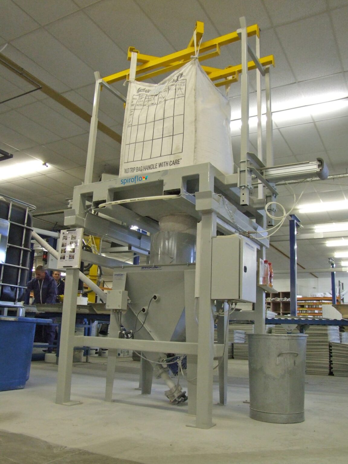 Shower Tray Manufacturer Increases Capacity with Spiroflow Bulk Bag ...