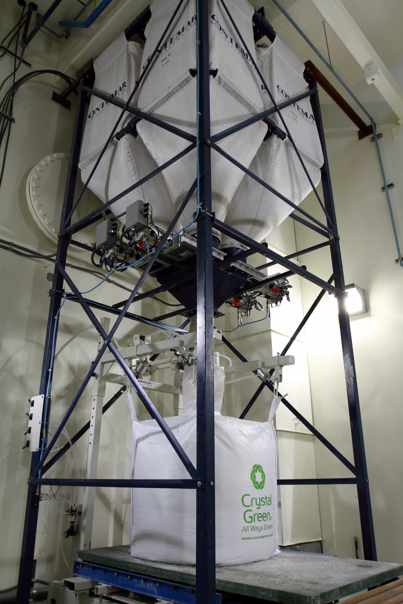 Bulk Bag Fillers Used to Package Fertilizer - Spiroflow
