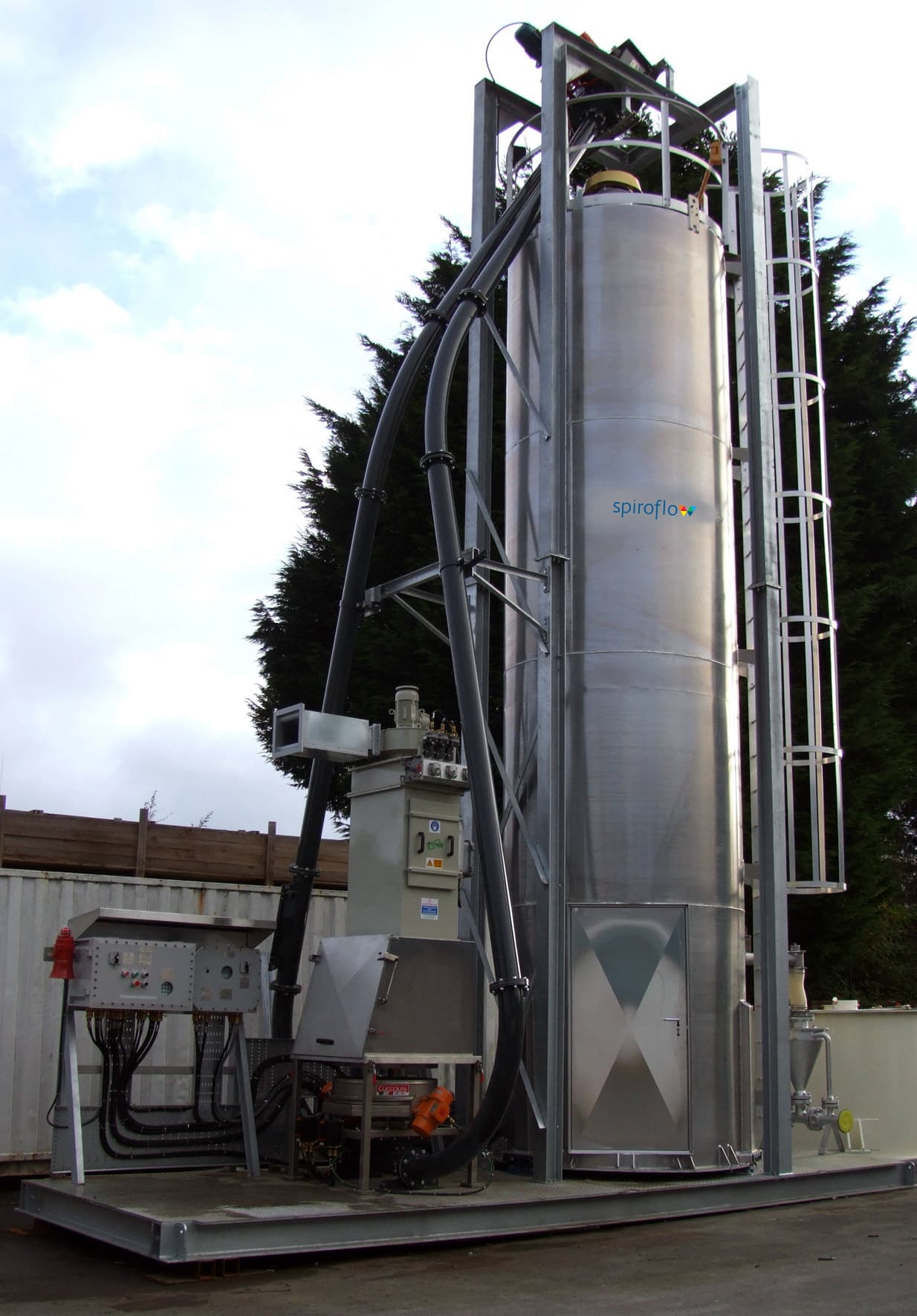 Lime Dosing System Operates in Extreme Outdoor Conditions - Spiroflow