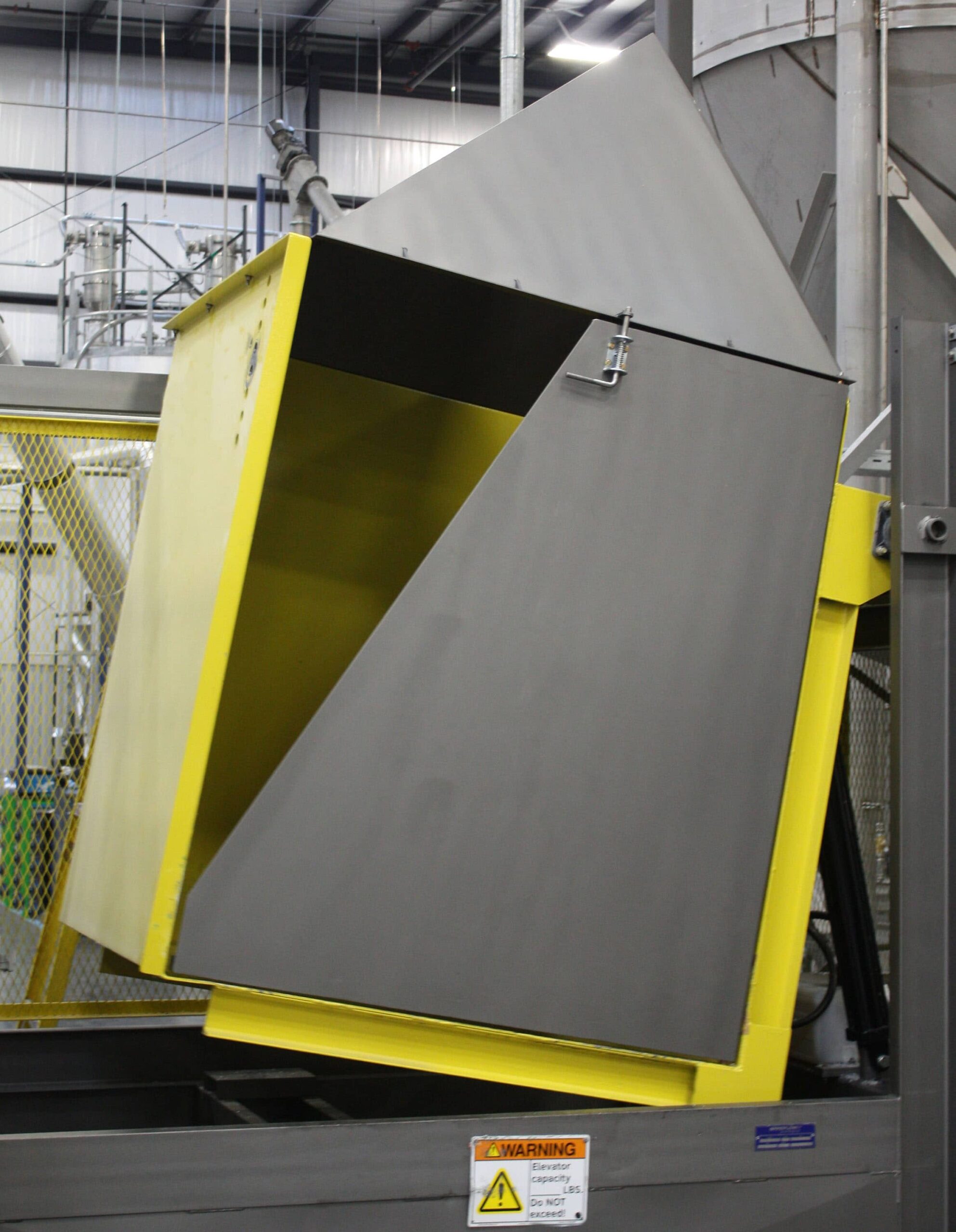 Hydraulic Gaylord Box Dumpers - Spiroflow