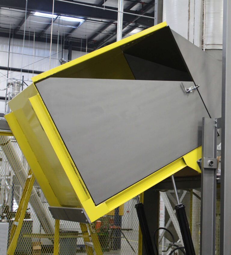 Hydraulic Gaylord Box Dumpers - Spiroflow