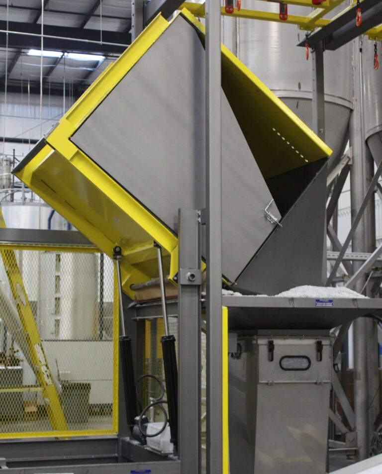 Hydraulic Gaylord Box Dumpers - Spiroflow