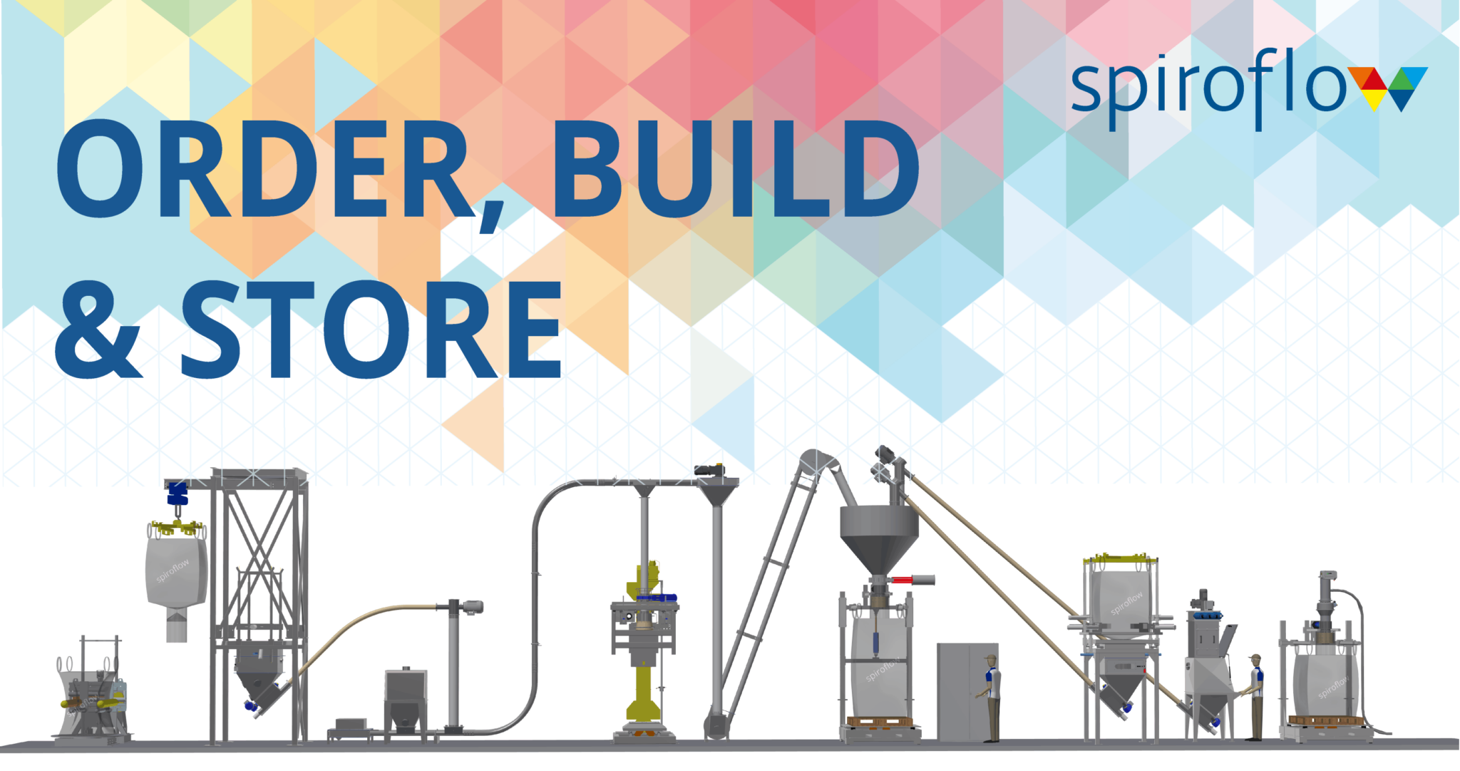 Order, build and store initiative - Spiroflow